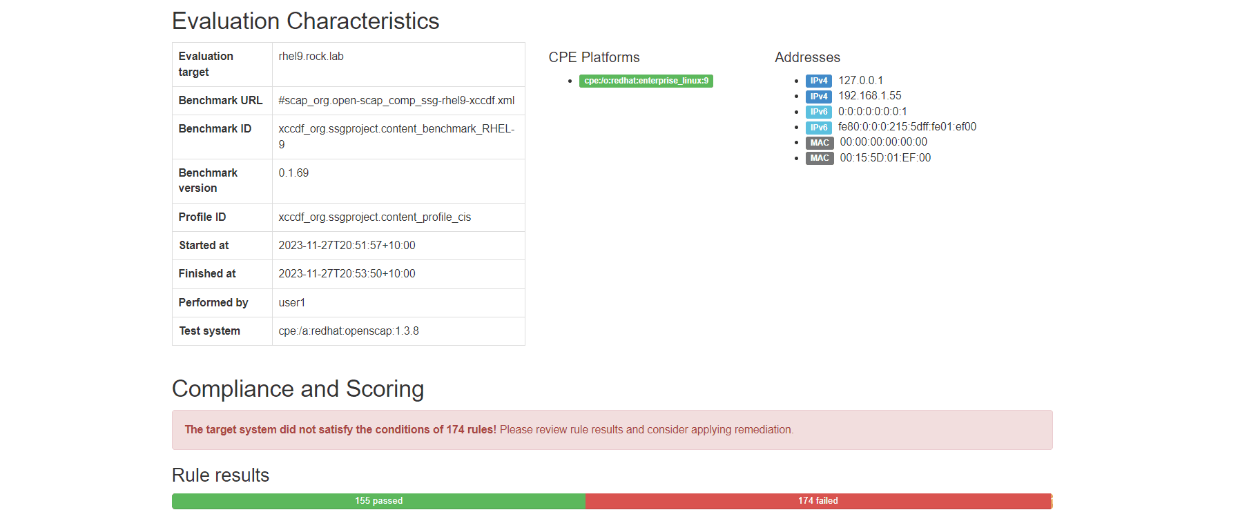 Exploring the CIS benchmarks and containers